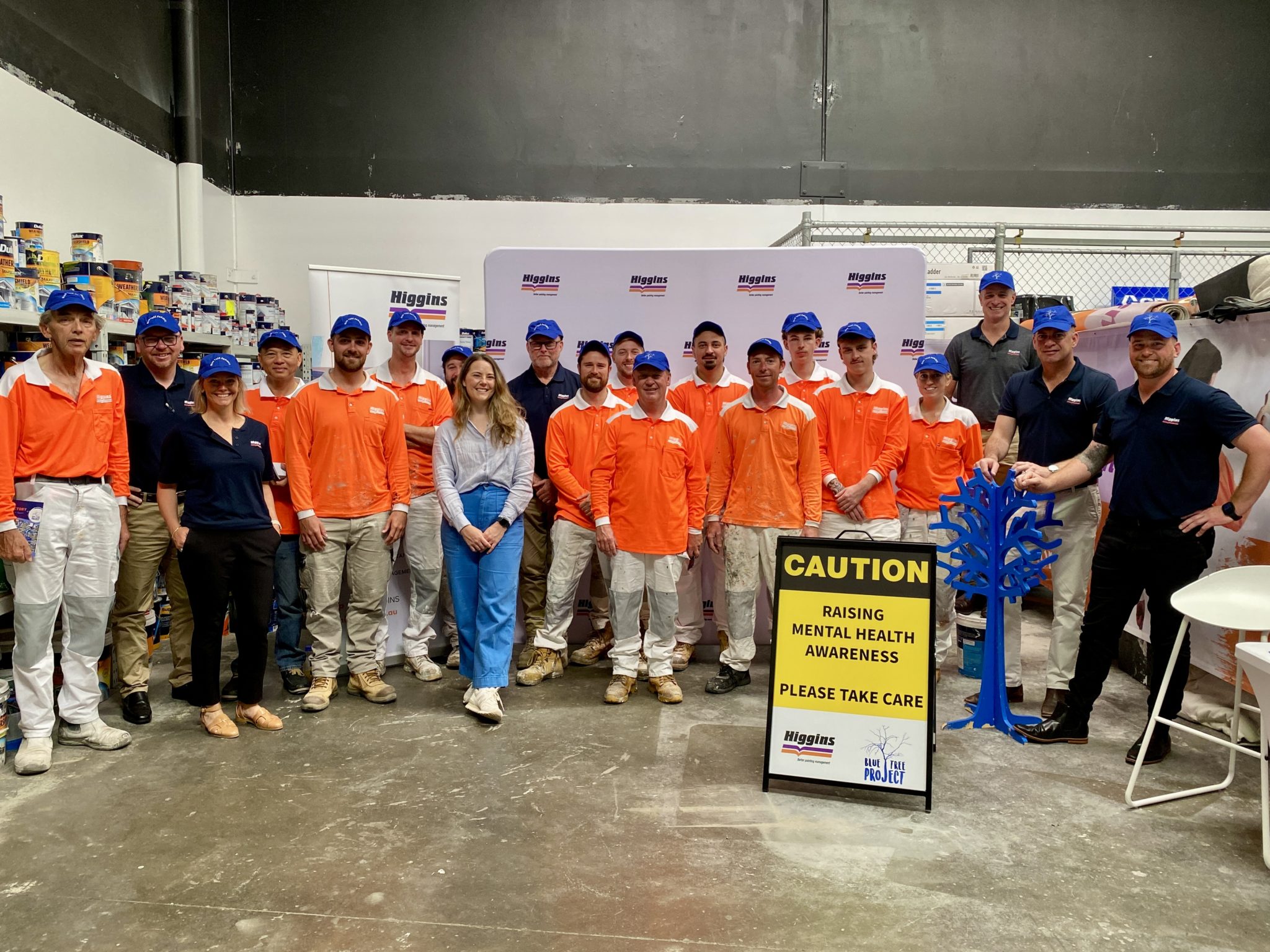 Higgins Coatings become a Major Partner! - Blue Tree Project