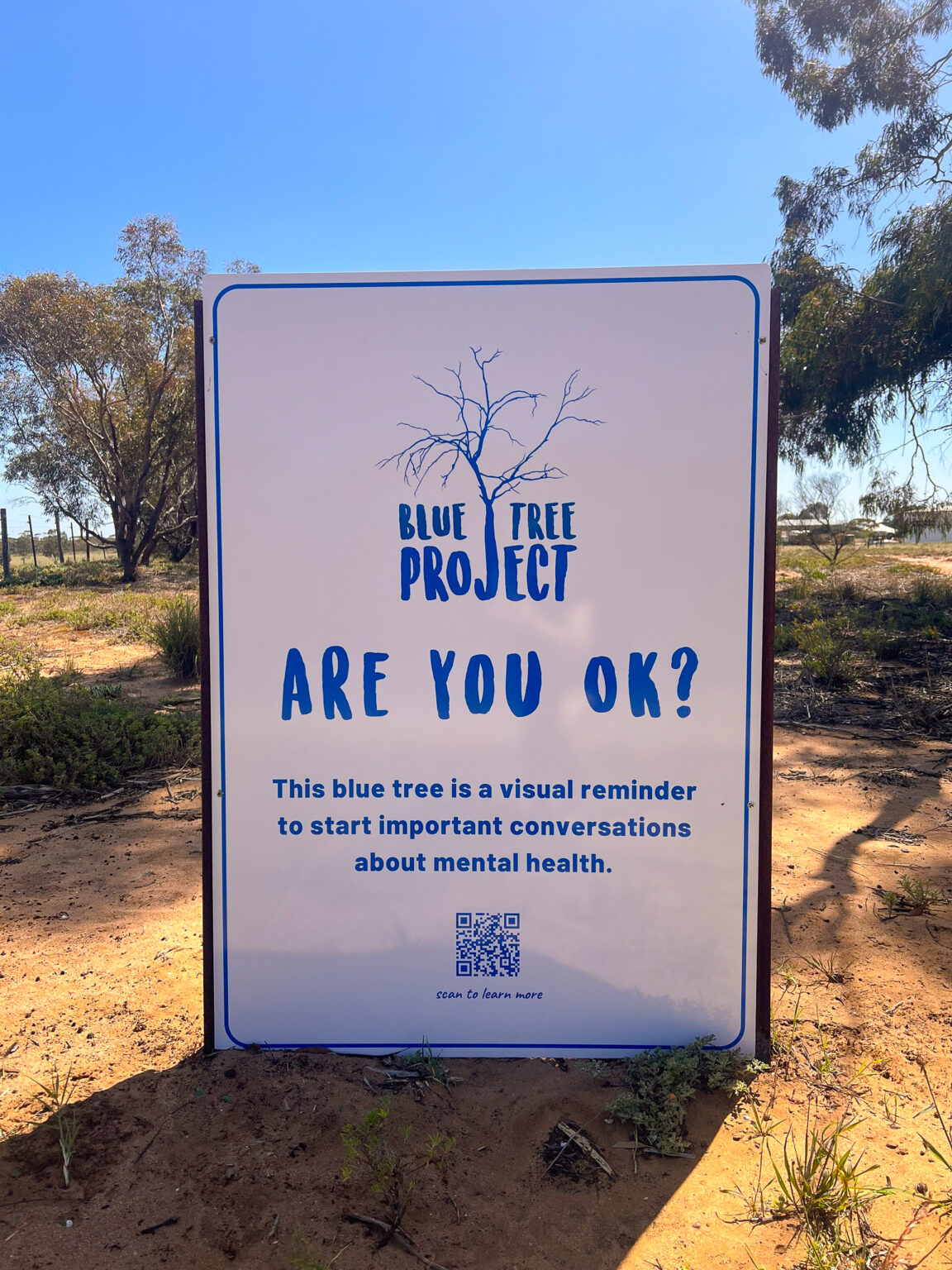 Paint A Tree - Blue Tree Project